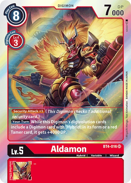 Aldamon (BT4-016) | DigimonCardGame Wiki | Fandom