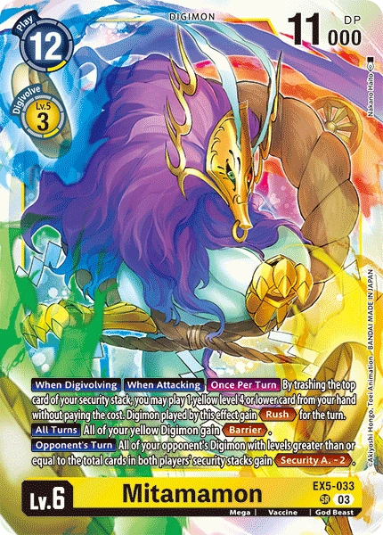 Mitamamon (EX5-033) | DigimonCardGame Wiki | Fandom