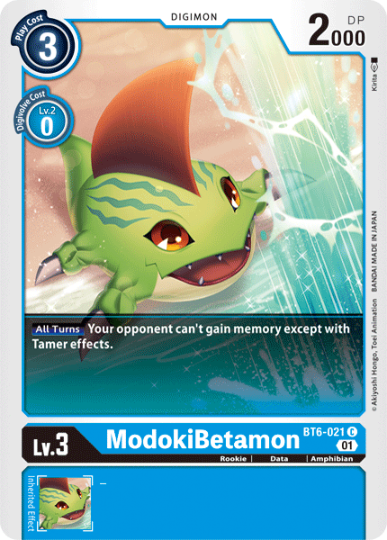 ModokiBetamon (BT6-021) | DigimonCardGame Wiki | Fandom