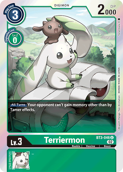 Terriermon (BT3-046) | DigimonCardGame Wiki | Fandom