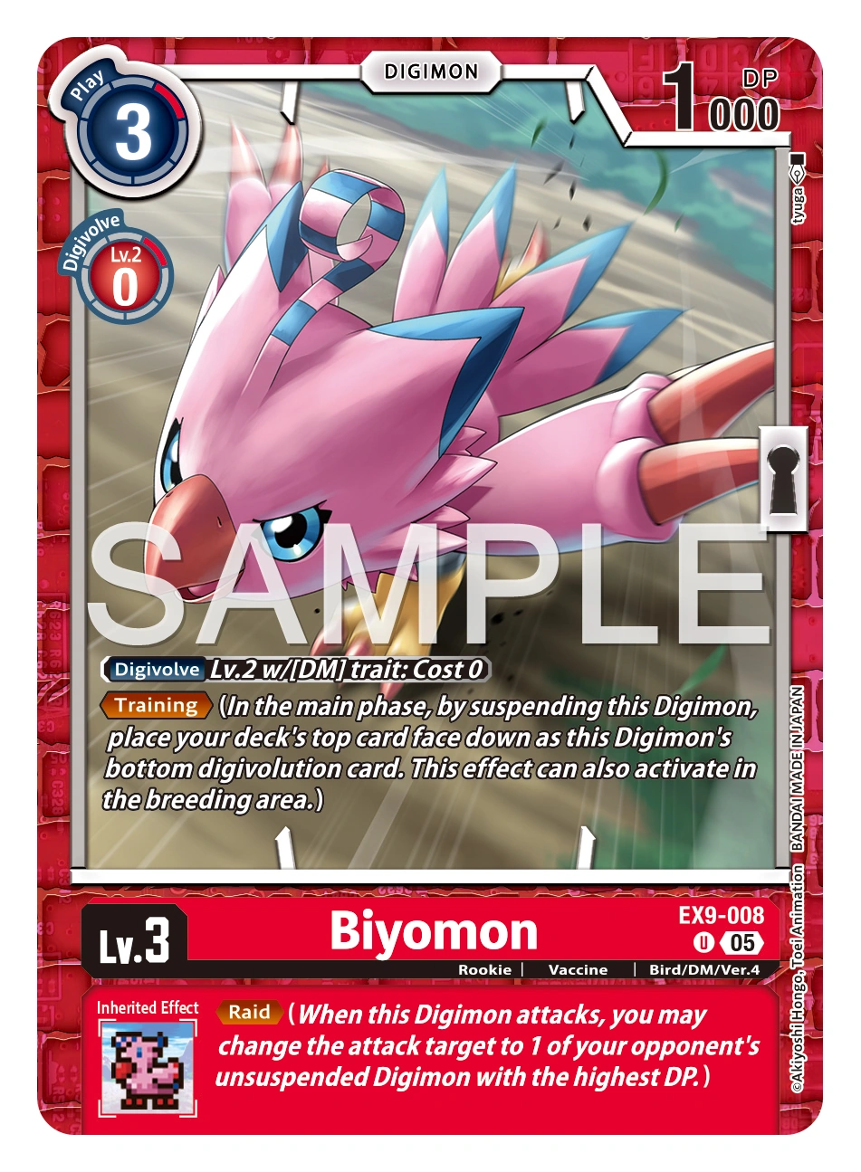 Biyomon (EX9-008) | DigimonCardGame Wiki | Fandom