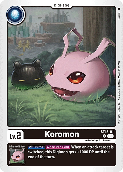 Koromon (ST15-01) | DigimonCardGame Wiki | Fandom