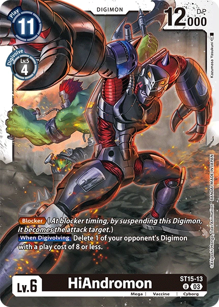 HiAndromon (ST15-13) | DigimonCardGame Wiki | Fandom