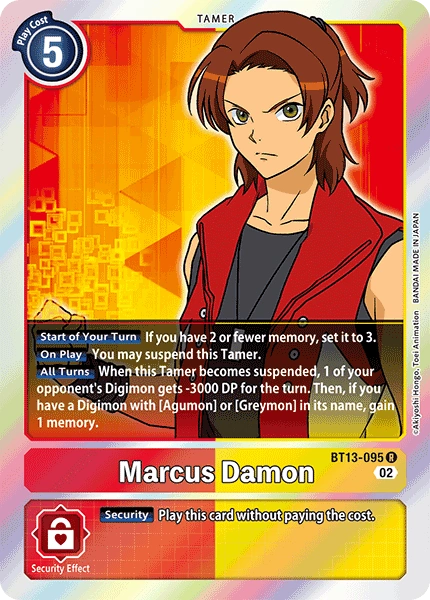 Marcus Damon (BT13-095) | DigimonCardGame Wiki | Fandom