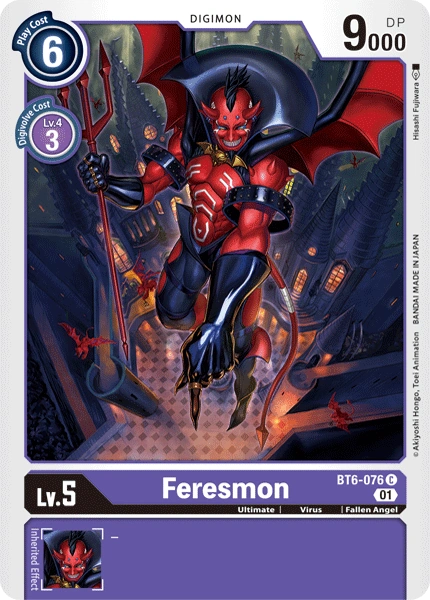 Feresmon (BT6-076) | DigimonCardGame Wiki | Fandom