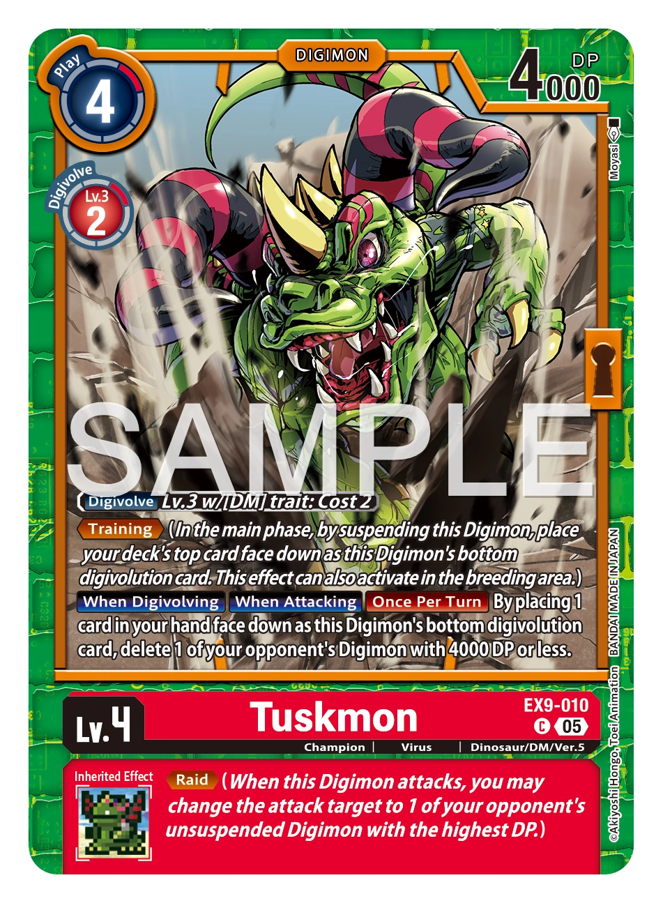 Tuskmon (EX9-010) | DigimonCardGame Wiki | Fandom