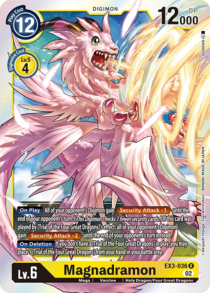 Magnadramon (EX3-036) | DigimonCardGame Wiki | Fandom