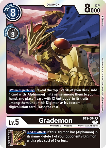 Grademon (BT9-064) | DigimonCardGame Wiki | Fandom
