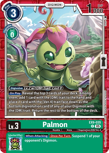 Palmon (EX9-035) | DigimonCardGame Wiki | Fandom