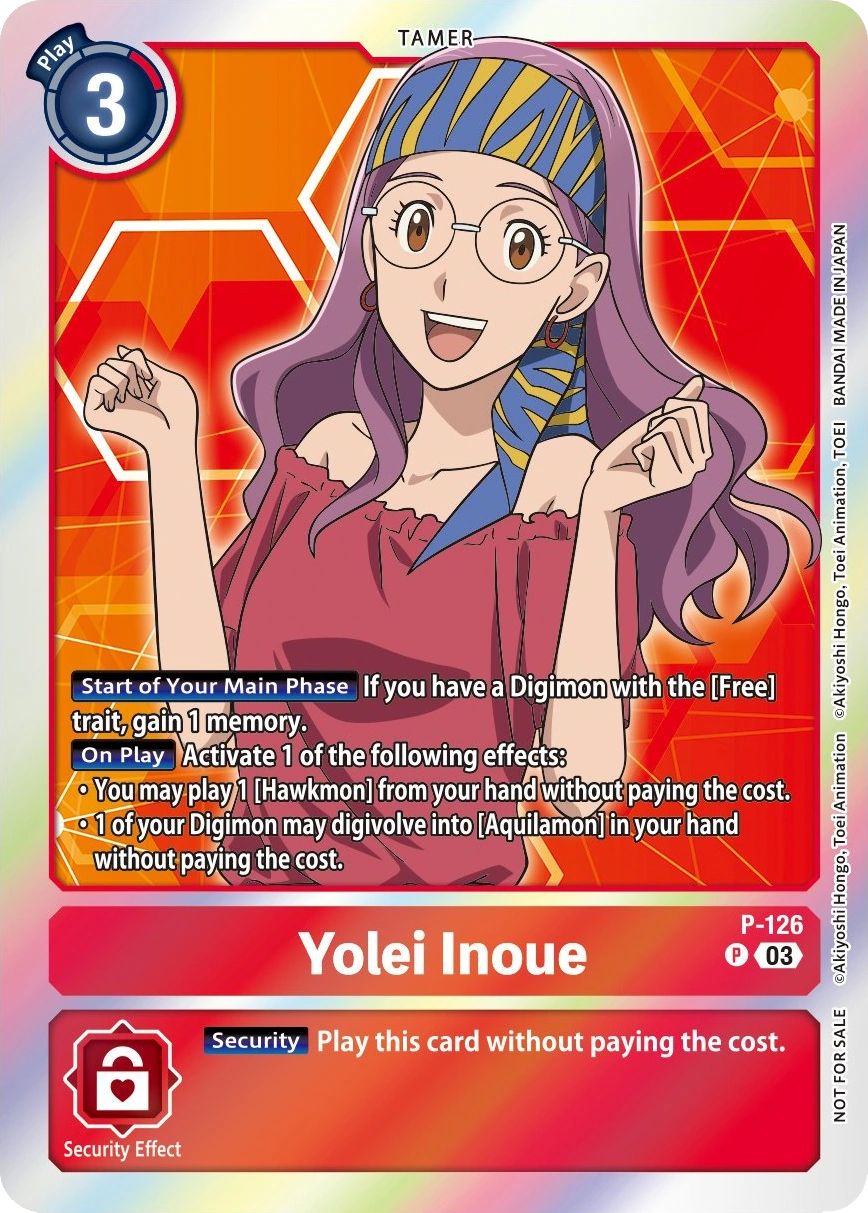 Yolei Inoue (P-126) | DigimonCardGame Wiki | Fandom