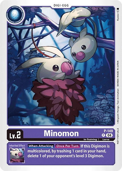 Minomon (P-149) | DigimonCardGame Wiki | Fandom