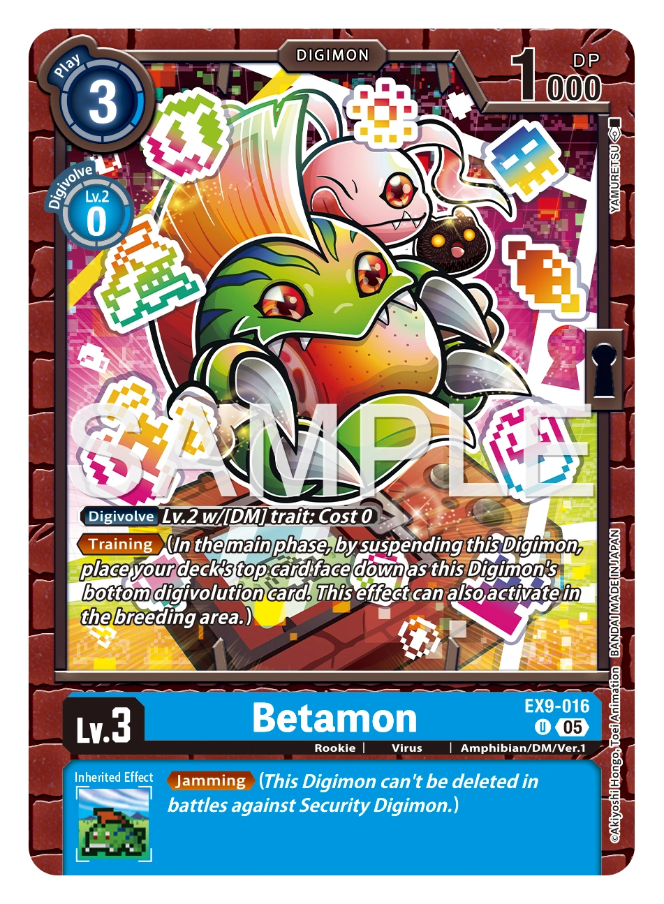 Betamon (EX9-016) | DigimonCardGame Wiki | Fandom