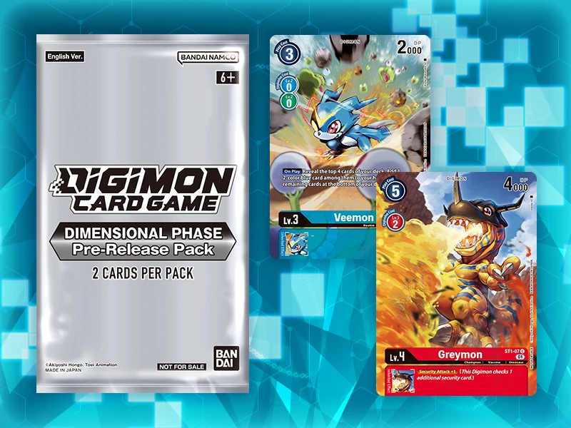 Dimensional Phase Pre-Release Promotion | DigimonCardGame Wiki | Fandom
