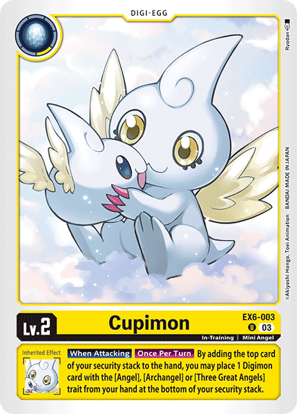 Cupimon (EX6-003) | DigimonCardGame Wiki | Fandom
