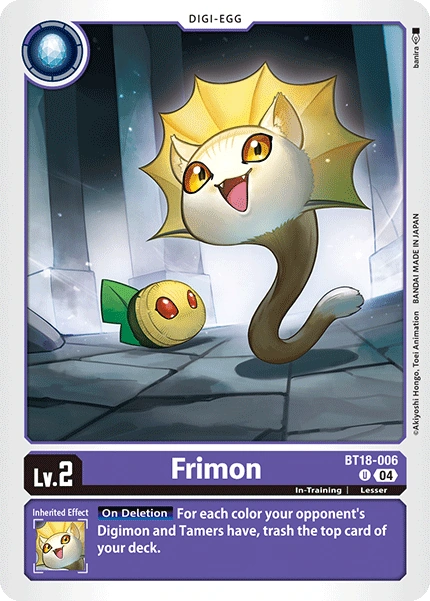 Frimon (BT18-006) | DigimonCardGame Wiki | Fandom