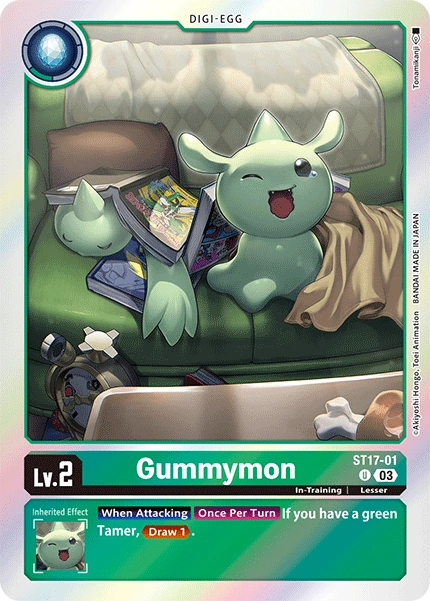 Gummymon (ST17-01) | DigimonCardGame Wiki | Fandom