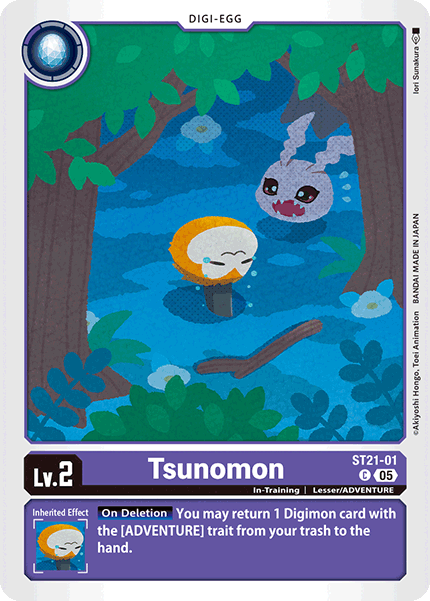Tsunomon (ST21-01) | DigimonCardGame Wiki | Fandom