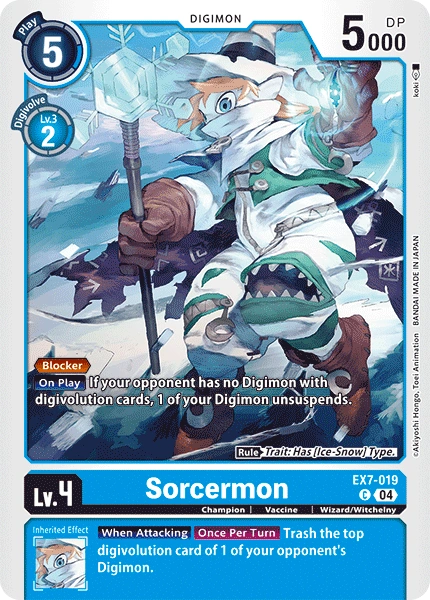 Sorcermon (EX7-019) | DigimonCardGame Wiki | Fandom