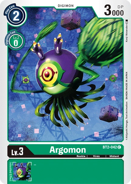 Argomon (BT2-042) | DigimonCardGame Wiki | Fandom