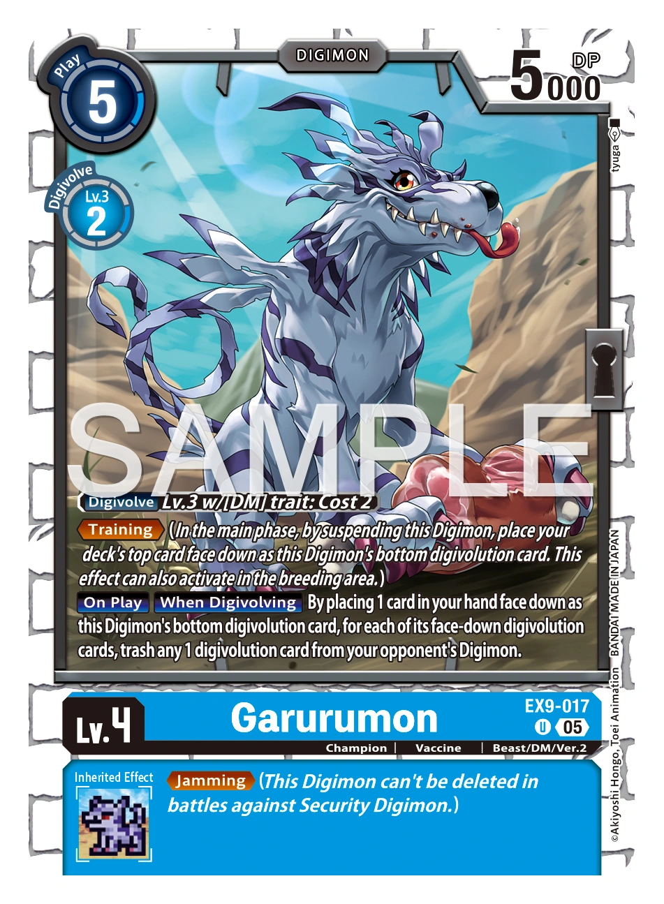Garurumon (EX9-017) | DigimonCardGame Wiki | Fandom