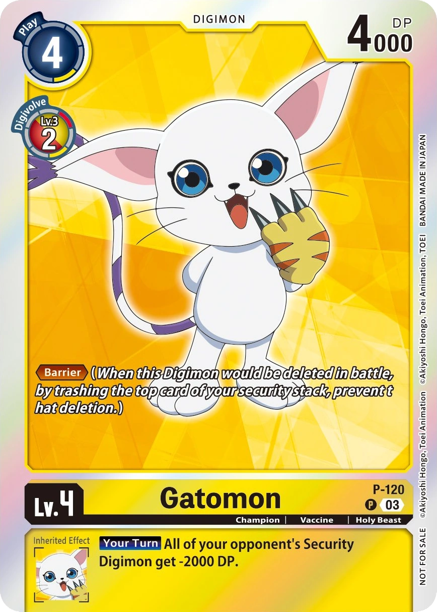 Gatomon (P-120) | DigimonCardGame Wiki | Fandom
