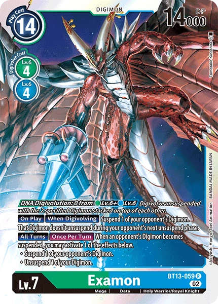 Examon (BT13-059) | DigimonCardGame Wiki | Fandom