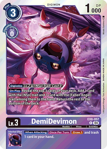 DemiDevimon (EX8-057) | DigimonCardGame Wiki | Fandom