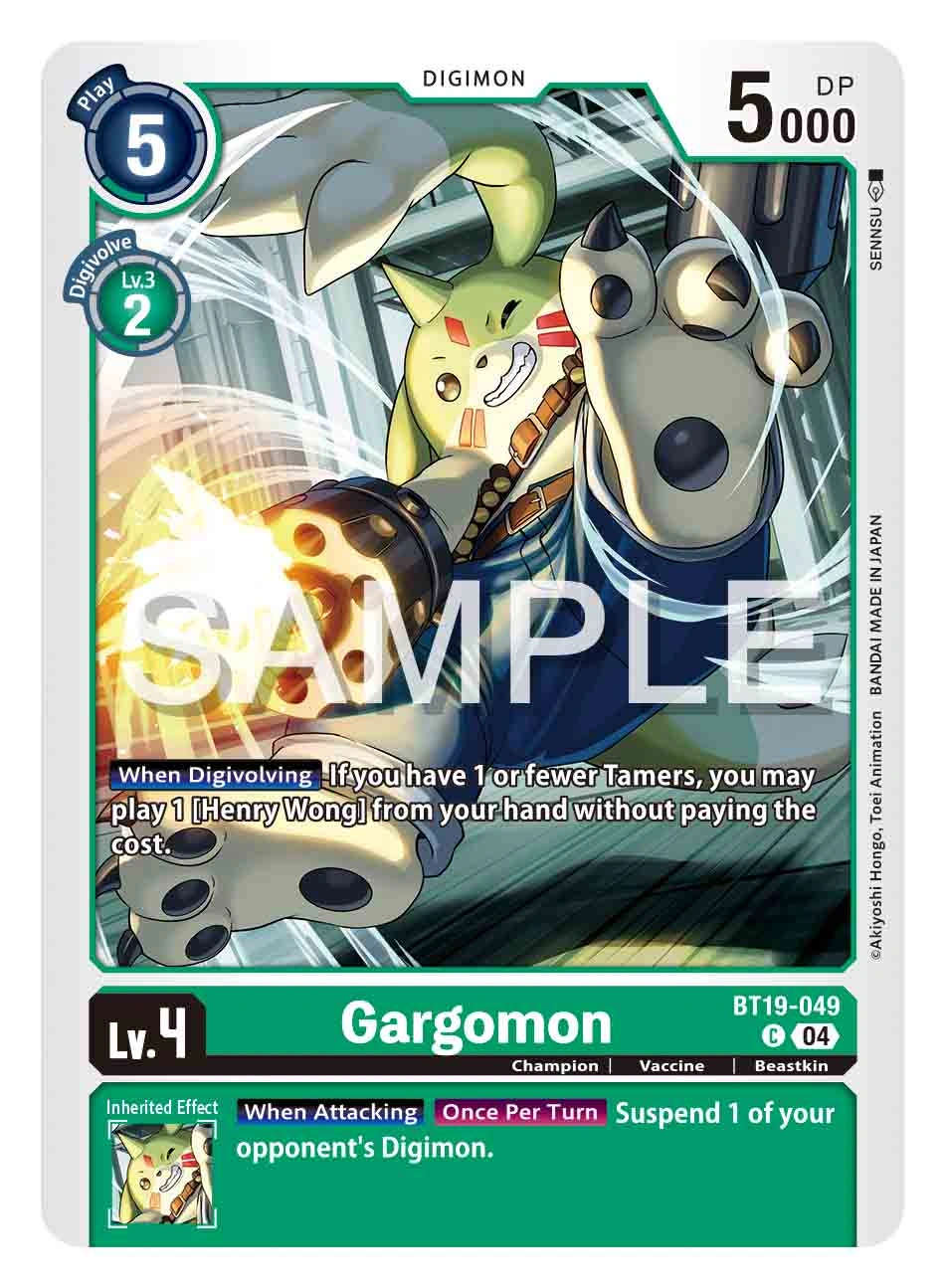 Gargomon (BT19-049) | DigimonCardGame Wiki | Fandom