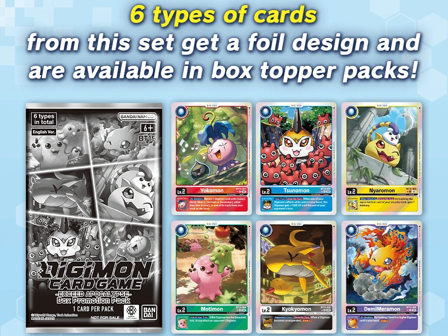 Box Promotion Pack: Exceed Apocalypse | DigimonCardGame Wiki | Fandom