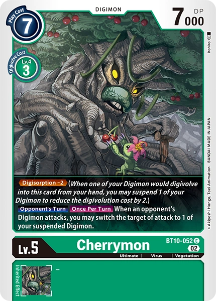 Cherrymon (BT10-052) | DigimonCardGame Wiki | Fandom