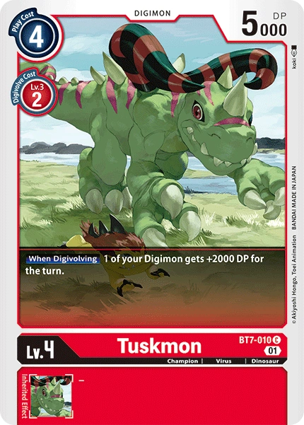 Tuskmon (BT7-010) | DigimonCardGame Wiki | Fandom