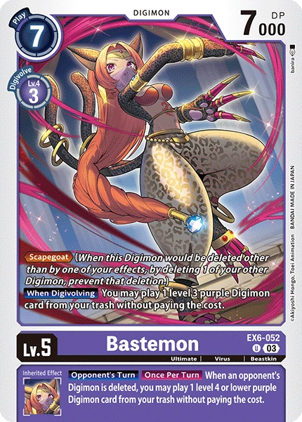 Bastemon (EX6-052) | DigimonCardGame Wiki | Fandom