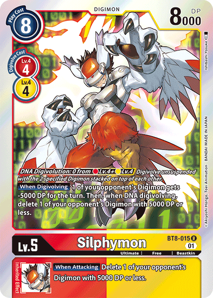 Silphymon (BT8-015) | DigimonCardGame Wiki | Fandom
