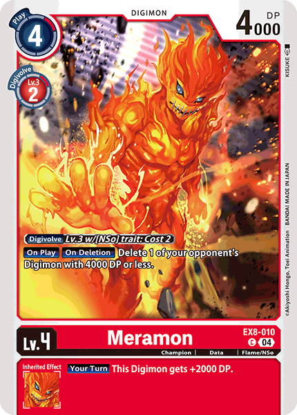 Meramon (EX8-010) | DigimonCardGame Wiki | Fandom