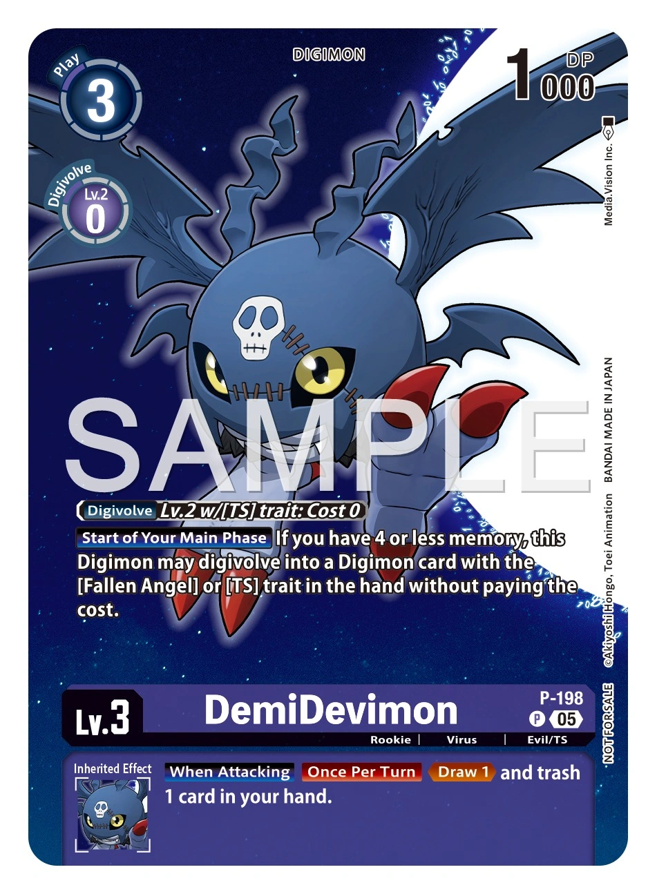 DemiDevimon (P-198) | DigimonCardGame Wiki | Fandom