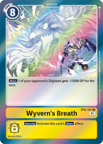 Wyvern's Breath (BT6-101) | DigimonCardGame Wiki | Fandom
