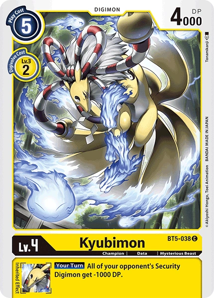 Kyubimon (BT5-038) | DigimonCardGame Wiki | Fandom