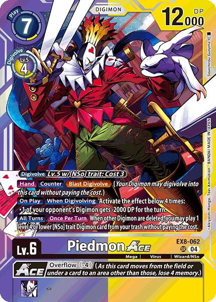 Piedmon (EX8-062) | DigimonCardGame Wiki | Fandom