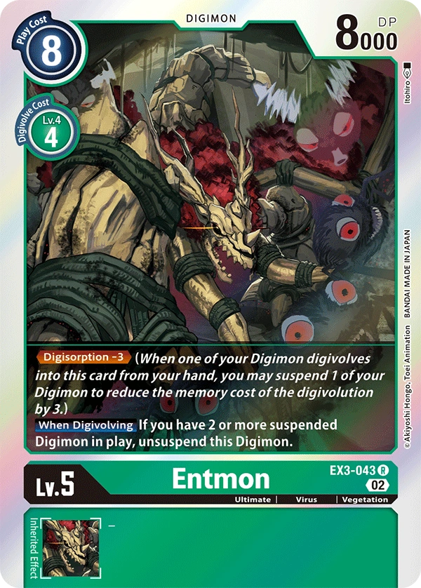 Entmon (EX3-043) | DigimonCardGame Wiki | Fandom