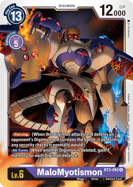 MaloMyotismon (BT3-092) | DigimonCardGame Wiki | Fandom