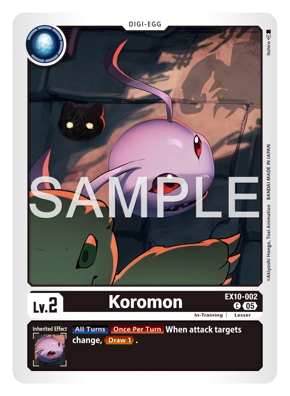 Koromon (EX10-002) | DigimonCardGame Wiki | Fandom