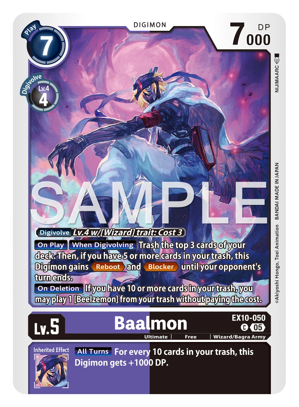 Baalmon (EX10-050) | DigimonCardGame Wiki | Fandom