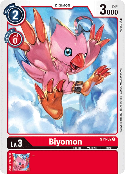 Biyomon Evolutions