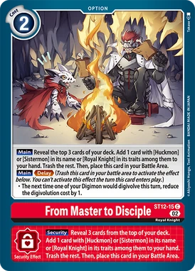 ST12-15/Rulings | DigimonCardGame Wiki | Fandom