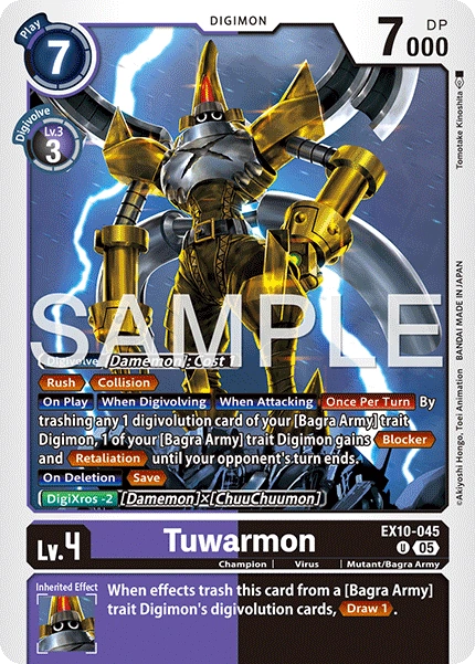 Tuwarmon (EX10-045) | DigimonCardGame Wiki | Fandom