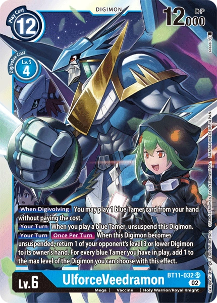 UlforceVeedramon (BT11-032) | DigimonCardGame Wiki | Fandom