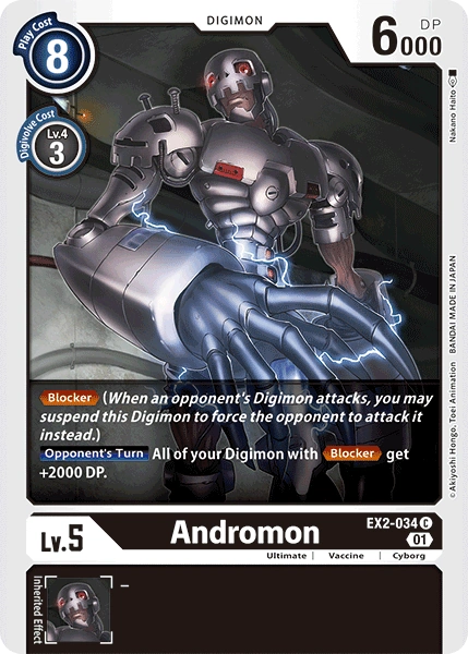 Andromon (EX2-034) | DigimonCardGame Wiki | Fandom