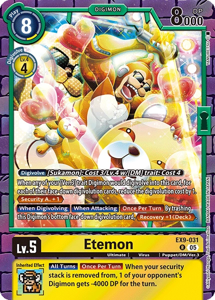 Etemon (EX9-031) | DigimonCardGame Wiki | Fandom