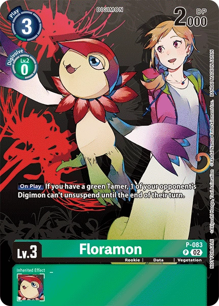 Floramon (P-083) | DigimonCardGame Wiki | Fandom