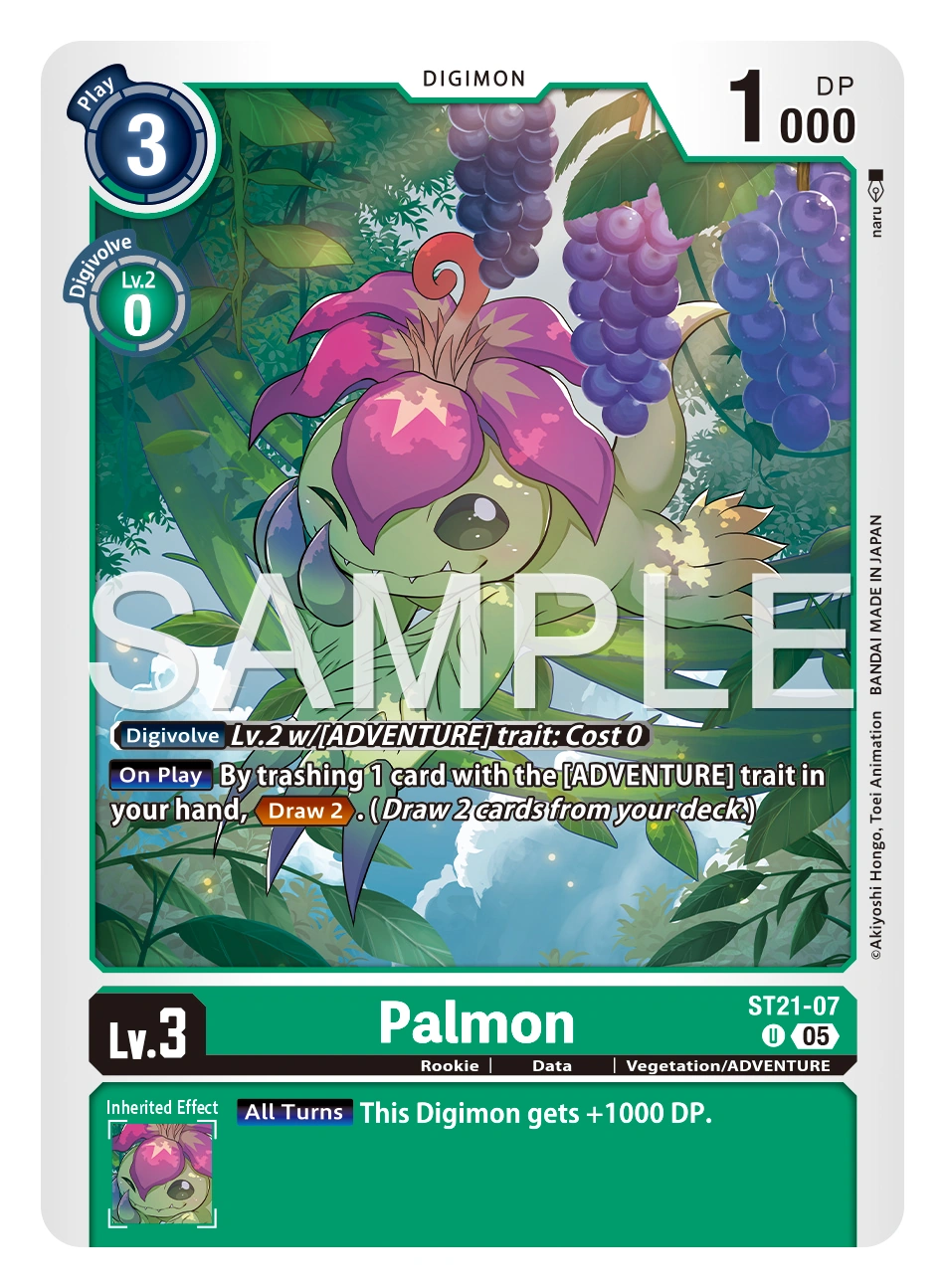 Palmon (ST21-07) | DigimonCardGame Wiki | Fandom